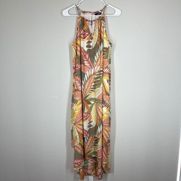 Mlle Gabrielle | Dresses | Mlle Gabrielle Maxi Dress Tropical Halter ...
